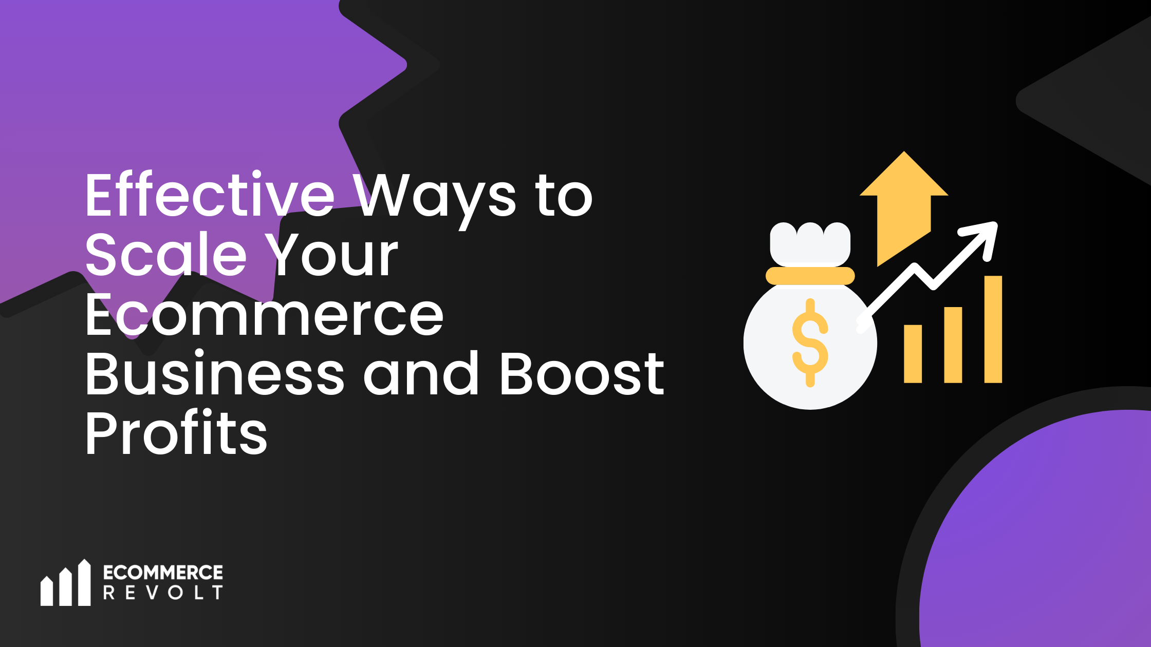 Effective Ways to Scale Your Ecommerce Business | Ecommerce Revolt Effective Ways to Scale Your Ecommerce Business | Ecommerce Revolt